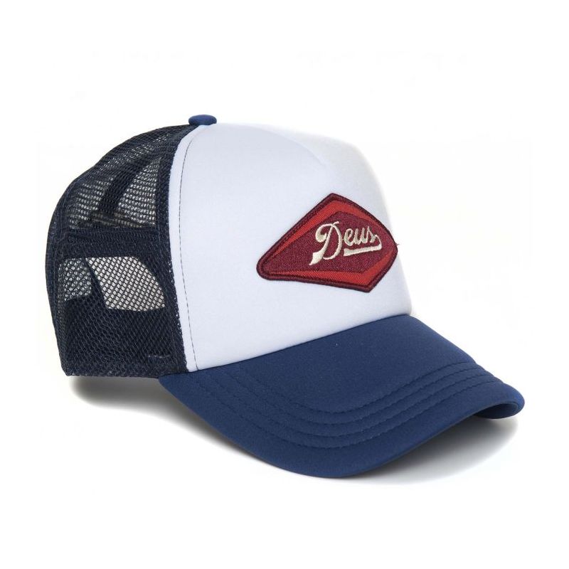 CASQUETTE DIAMOND TRUCKER - DEUS EX MACHINA NAVY Taille unique