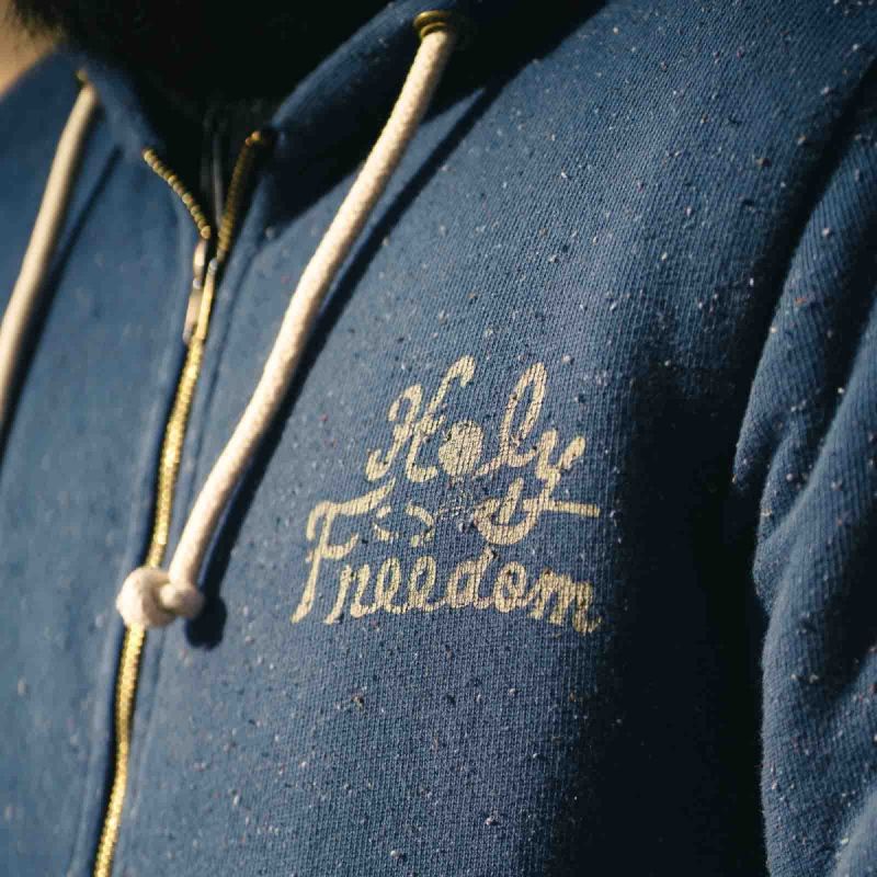 Holy Freedom - Zizo Navy Blue Sweatshirt