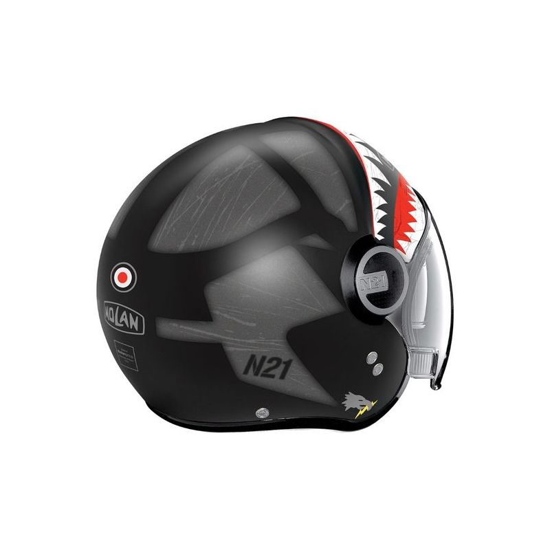 Casque N21 Visor Skydweller - Nolan Flat Black 092 3XL