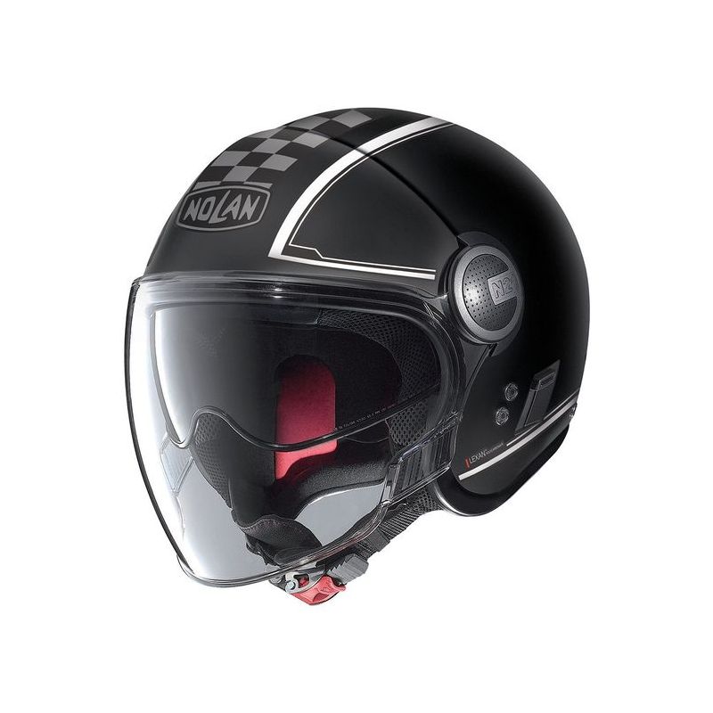 Casque N21 Visor Amarcord - Nolan Flat Black 112 3XL
