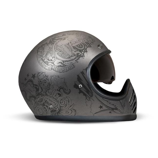 Casque moto vintage intégral Seventyseven Sailor - DMD